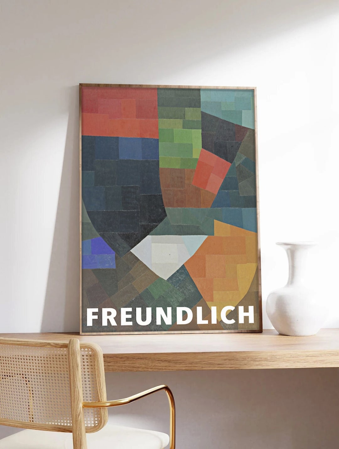 Freundlich Poster, Otto Freundlich, Abstract Art, Abstract Poster ...