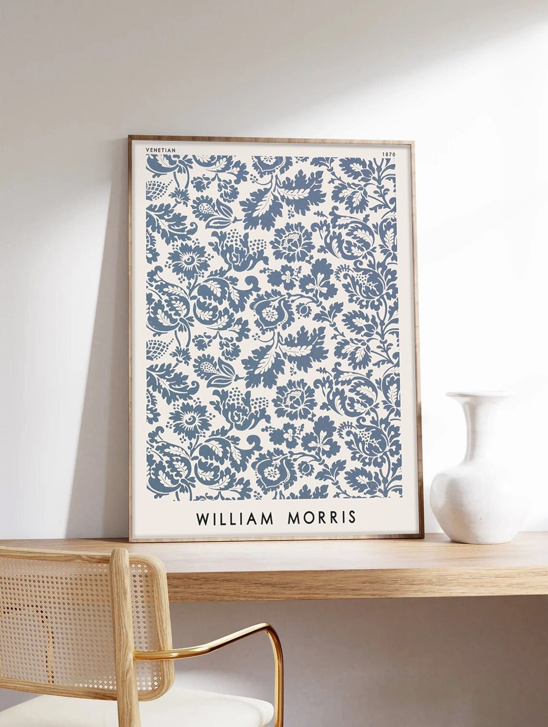 Morris Poster, William Morris, Art Nouveau, Flower Motifs, Exhibition ...