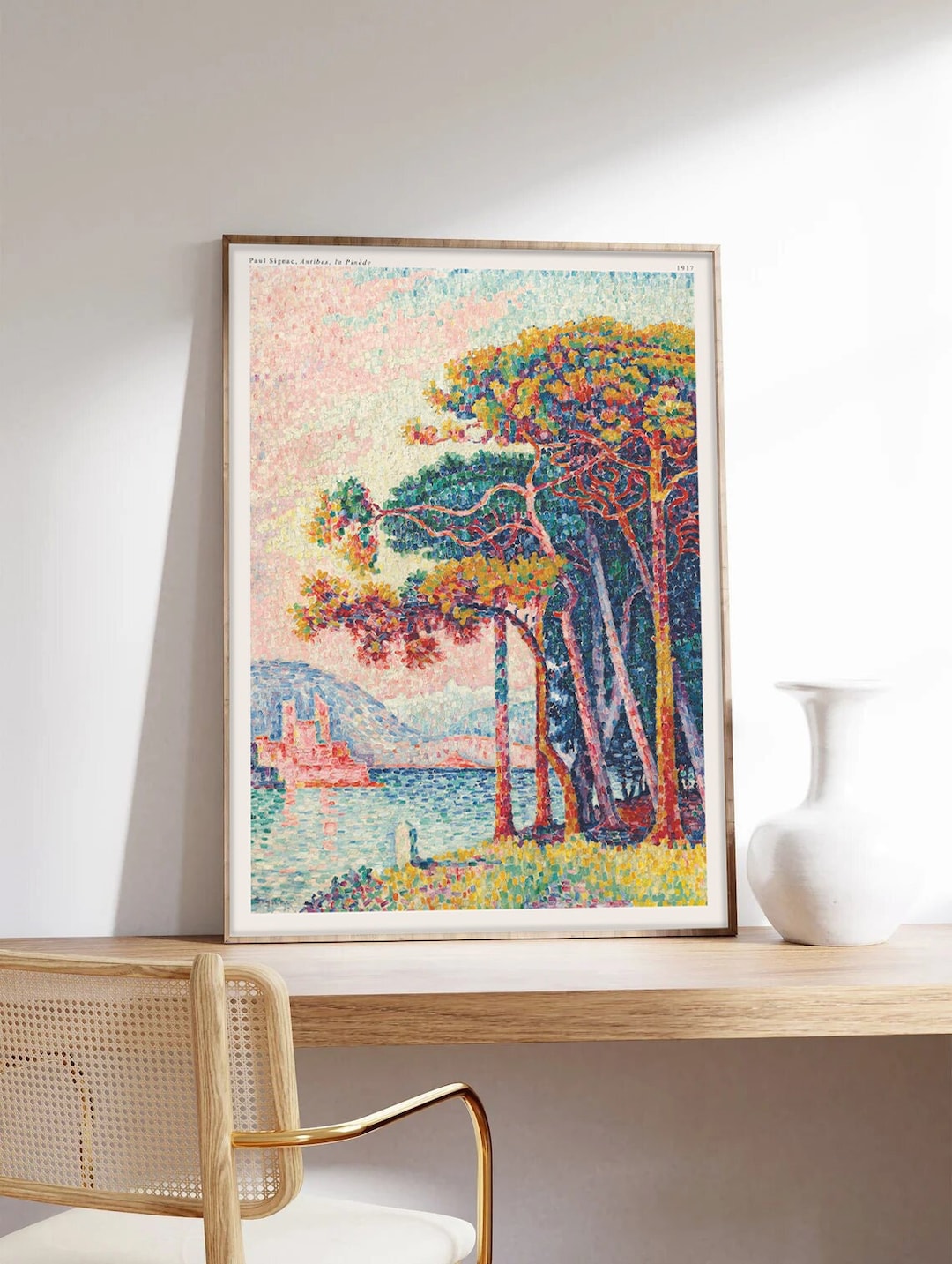 Signac Poster, Antibes Poster, Paul Signac, Nature Poster, Exhibition ...