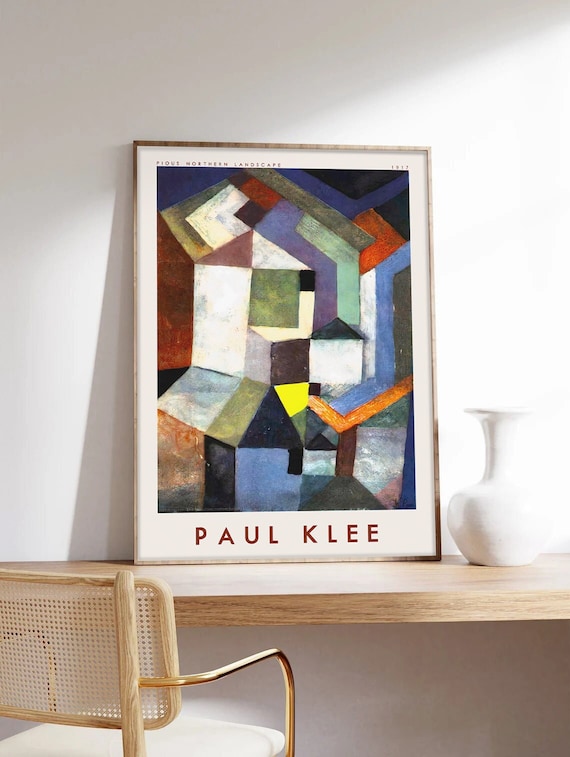 Paul Klee Poster Abstract Art Abstract Poster Northern - Etsy