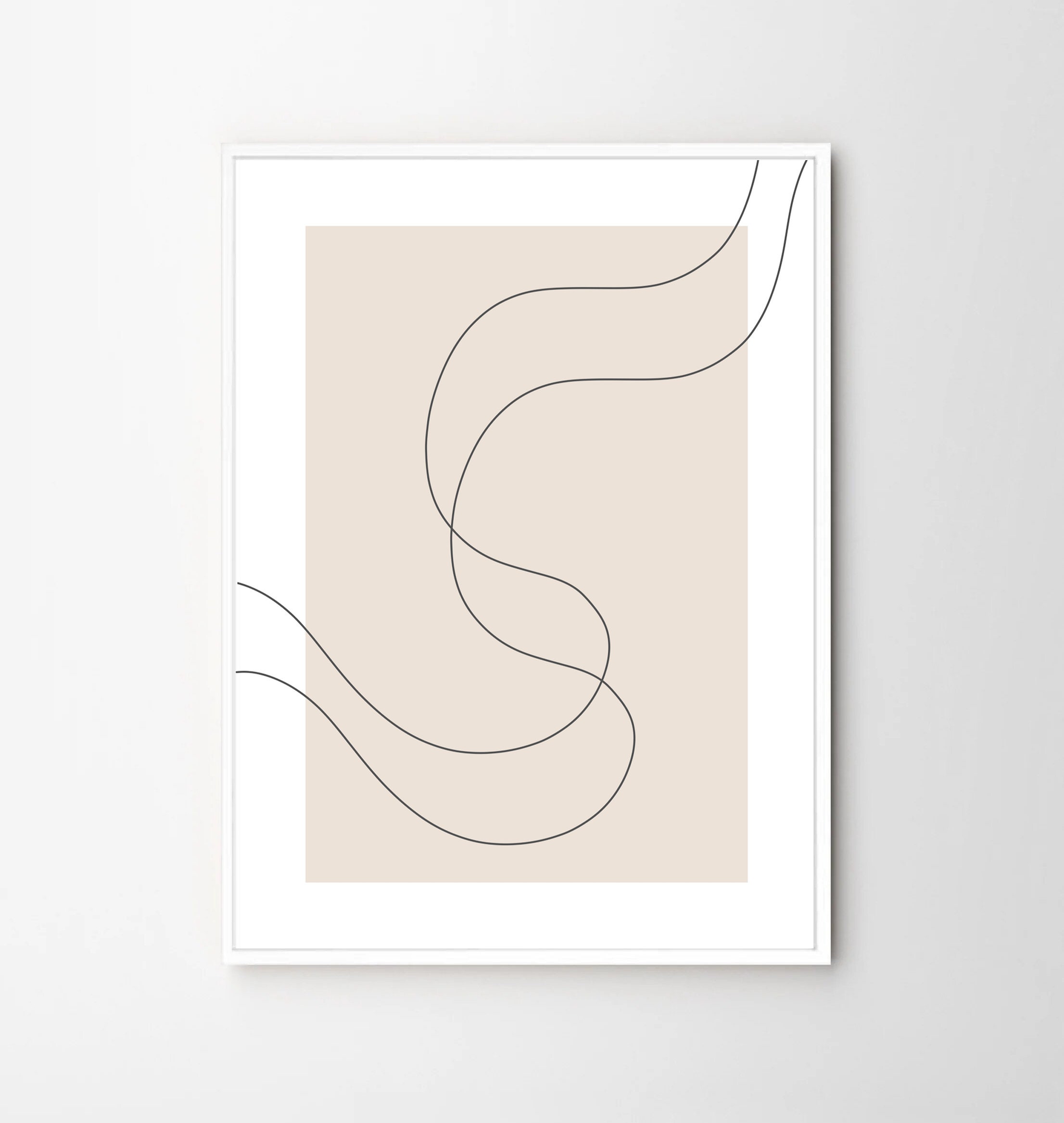 Minimalist Poster Abstract Poster Abstract Lines Abstract - Etsy