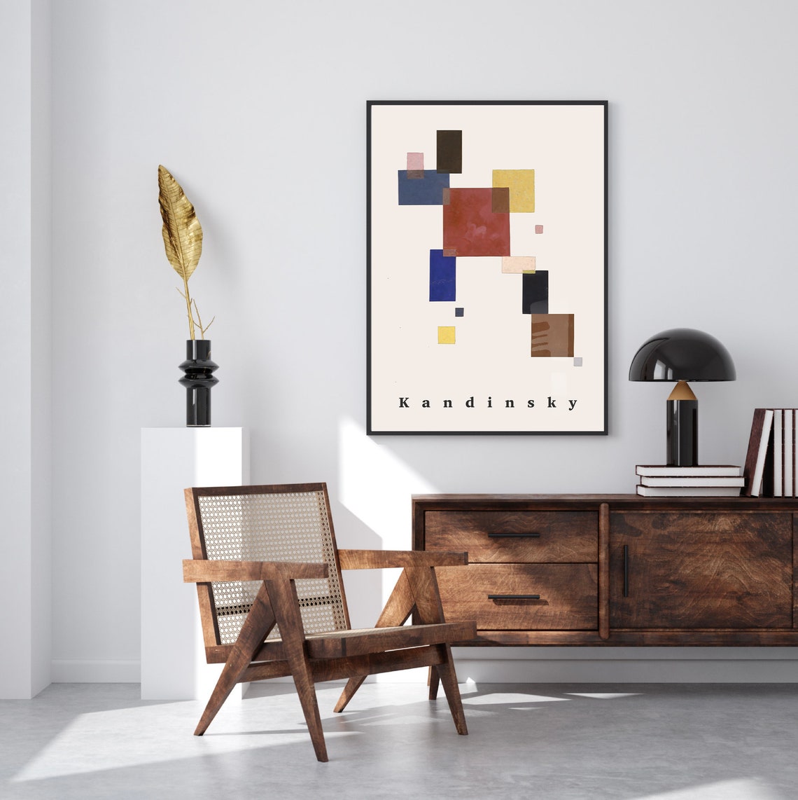 Kandinsky Poster, Thirteen Rectangles, Abstract Art, Wassily Kandinsky ...