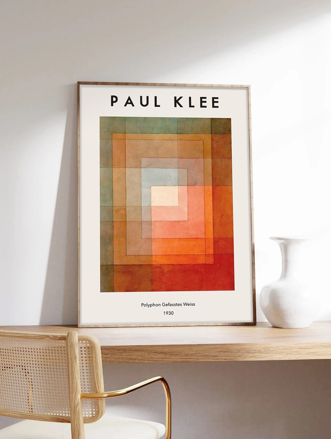 Paul Klee Poster, Abstract Art, Klee Poster, Abstract Poster, Polyphon ...