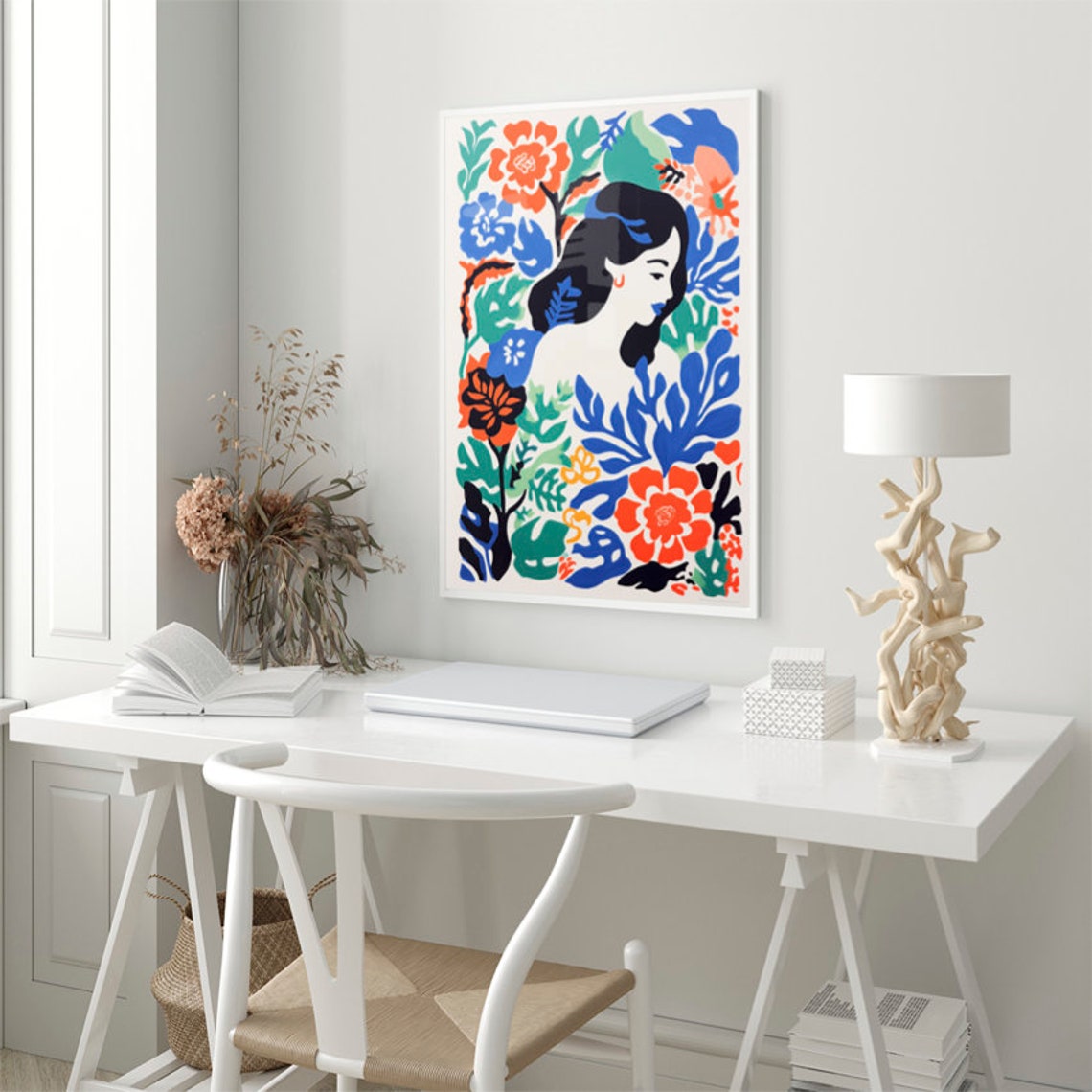 Matisse Poster, Flower of Beauty, Henri Matisse, Wall Poster, Art Print ...