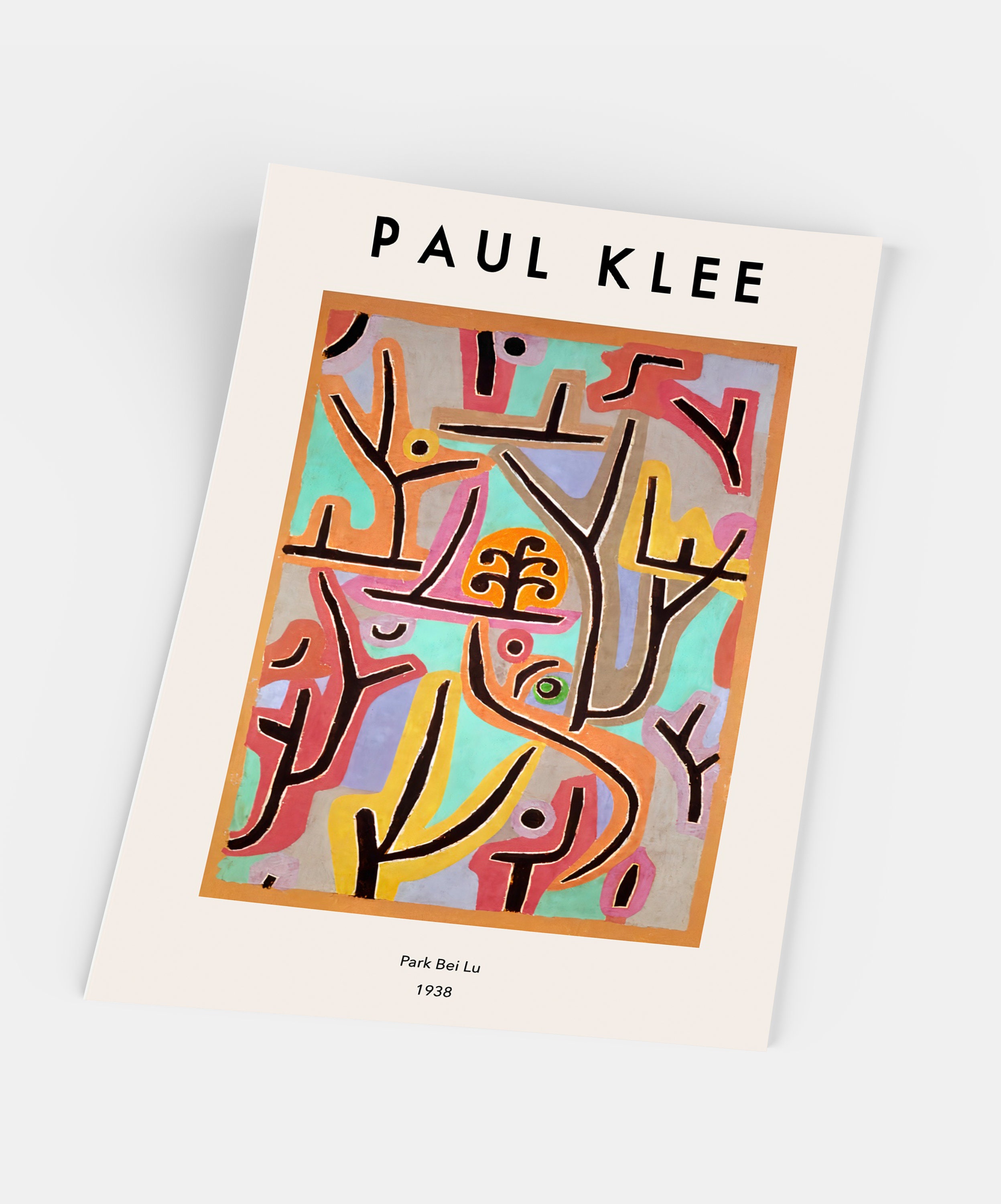 Paul Klee Poster Abstract Art Paul Klee Abstract Poster - Etsy France