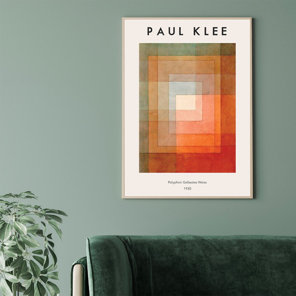 Paul Klee Poster Abstract Art Klee Poster Abstract Poster | Etsy