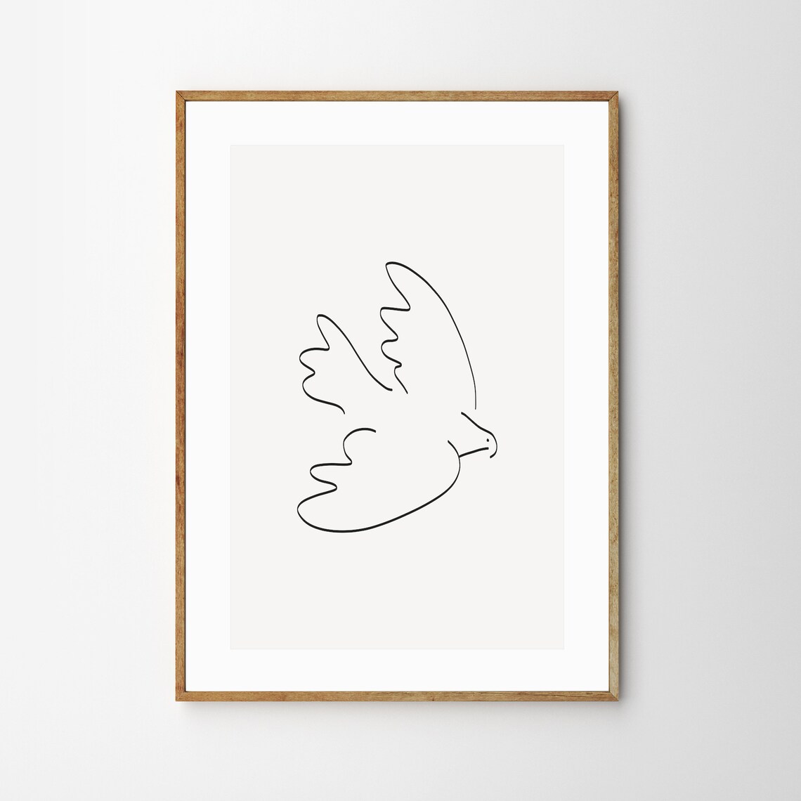 Minimalist Poster One Line Poster Bird One Line Museum - Etsy