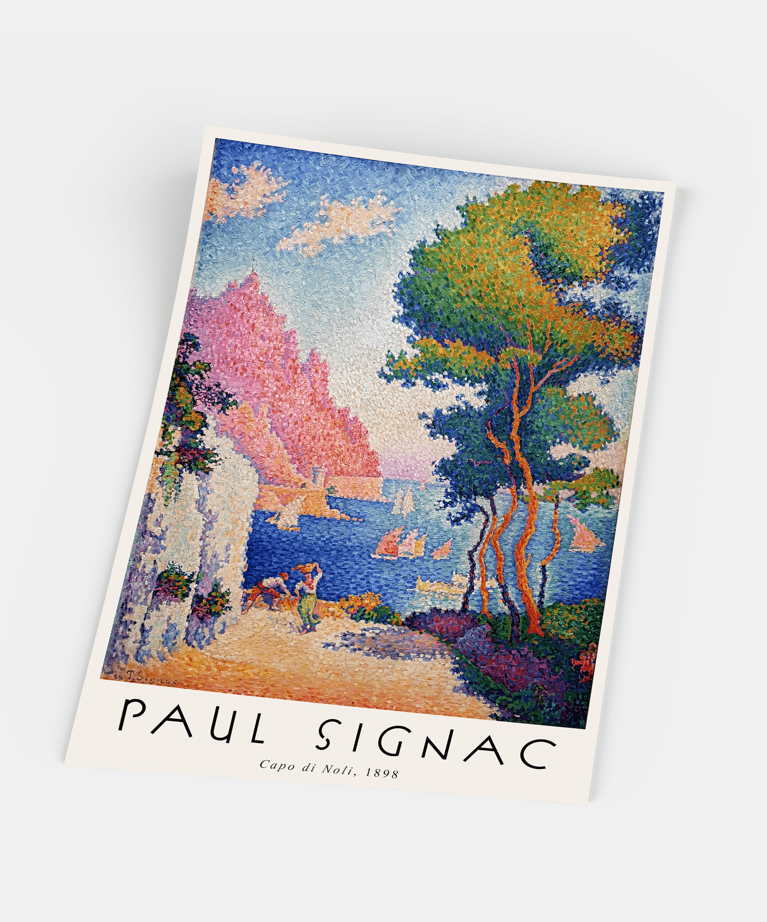 Signac Poster Pointillism Paul Signac Nature Poster Capo - Etsy