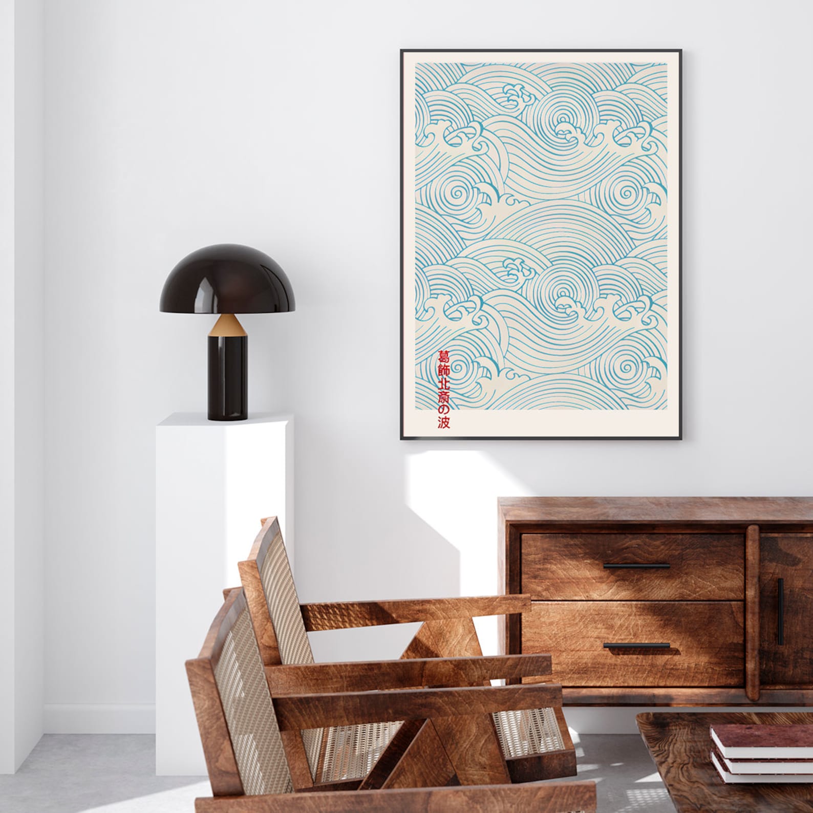 Japanese Poster, Hokusai, Japanese Waves, Asian Wall Art, Museum ...