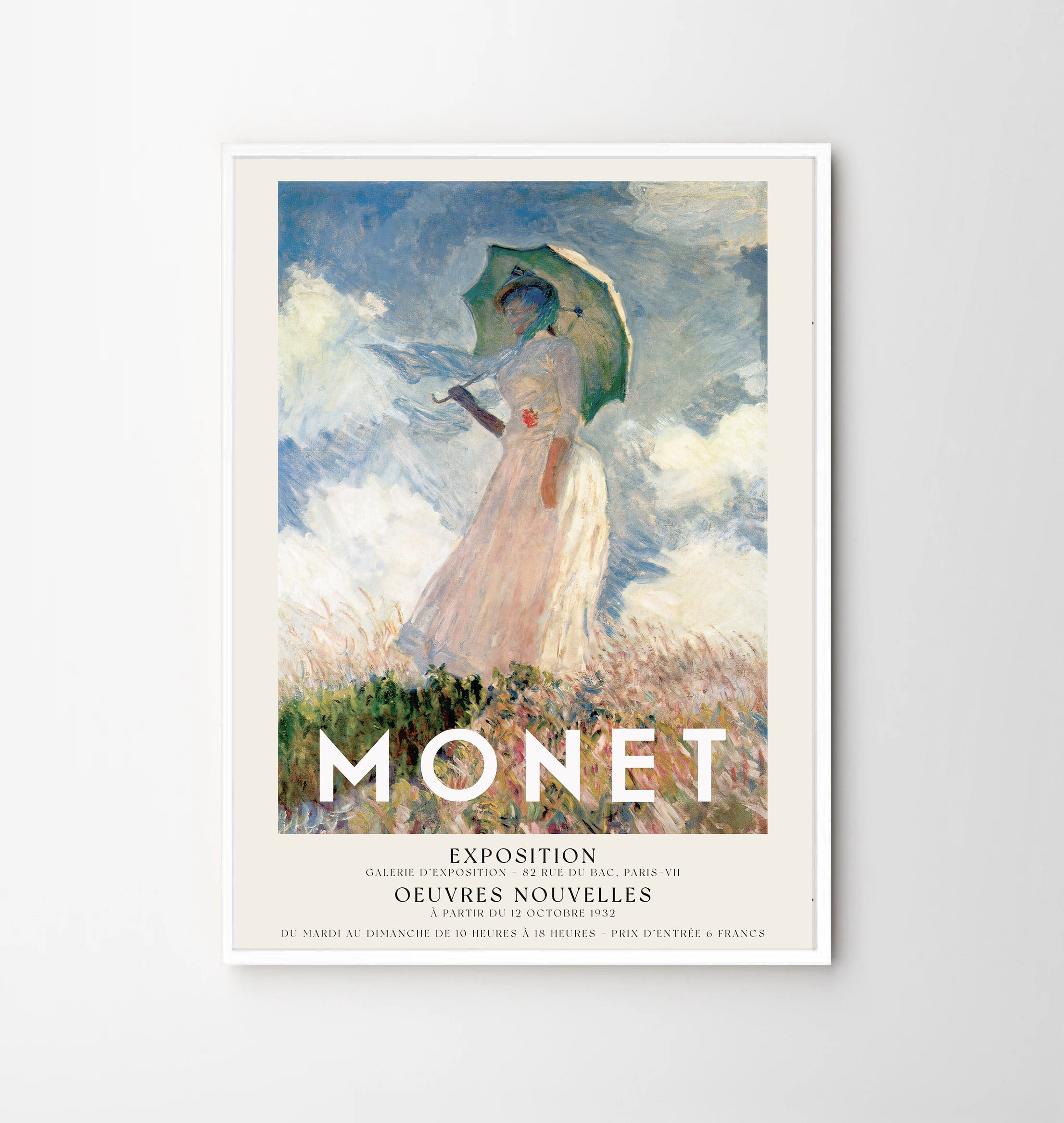 Claude Monet Poster New Works Impressionism Monet Poster - Etsy