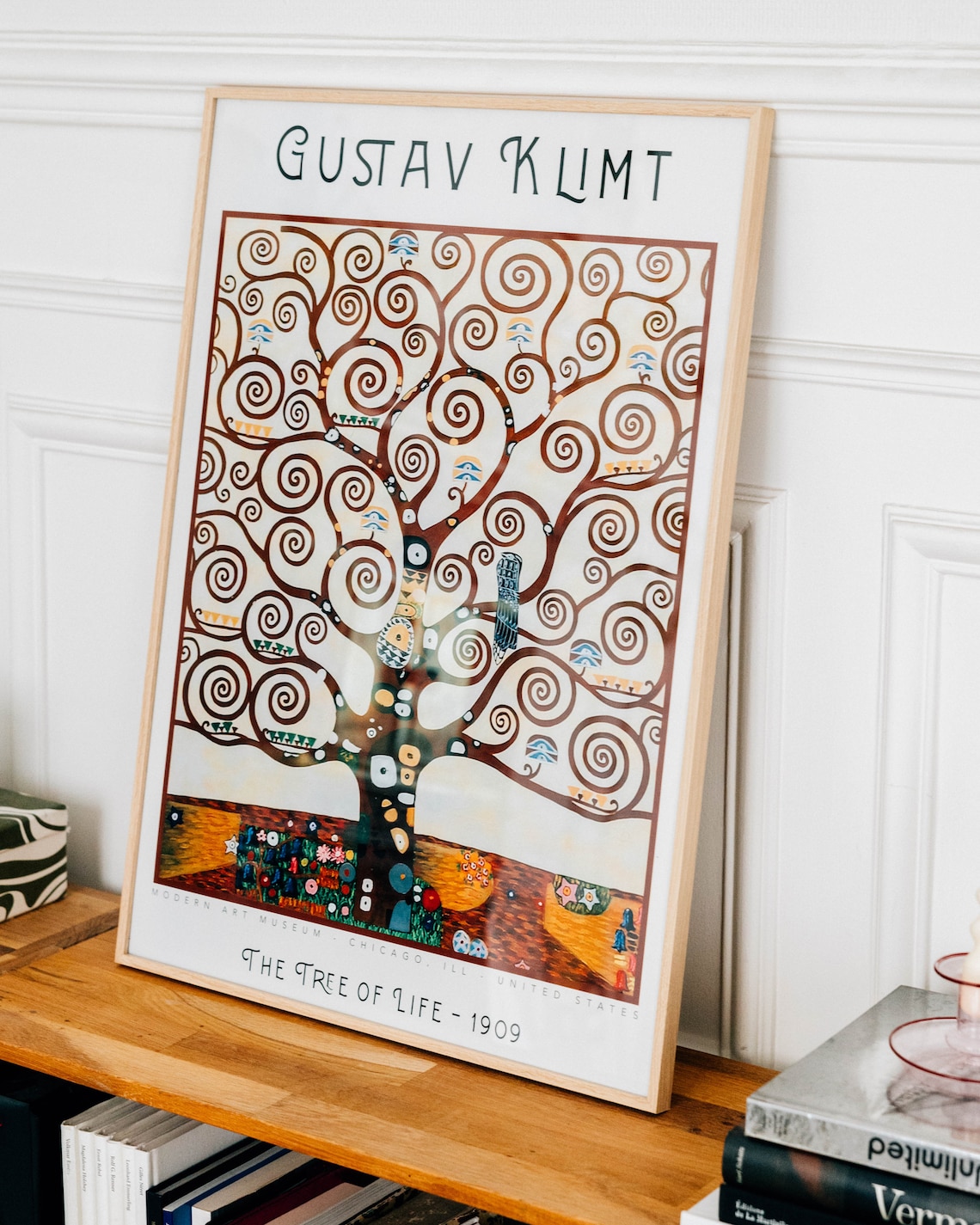 Gustav Klimt Poster, Tree of Life, Klimt, Nature Poster, Exhibition ...