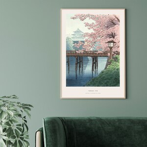 Japanese Print, Cherry Blossom, Japan Poster, Sakura Poster, Cherry ...