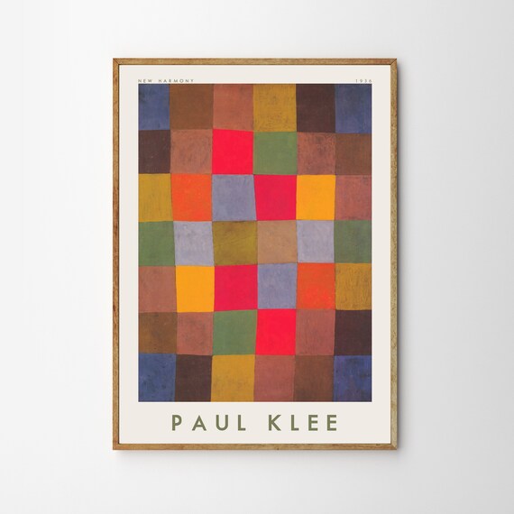Paul Klee Poster Abstract Art Paul Klee Abstract Poster | Etsy