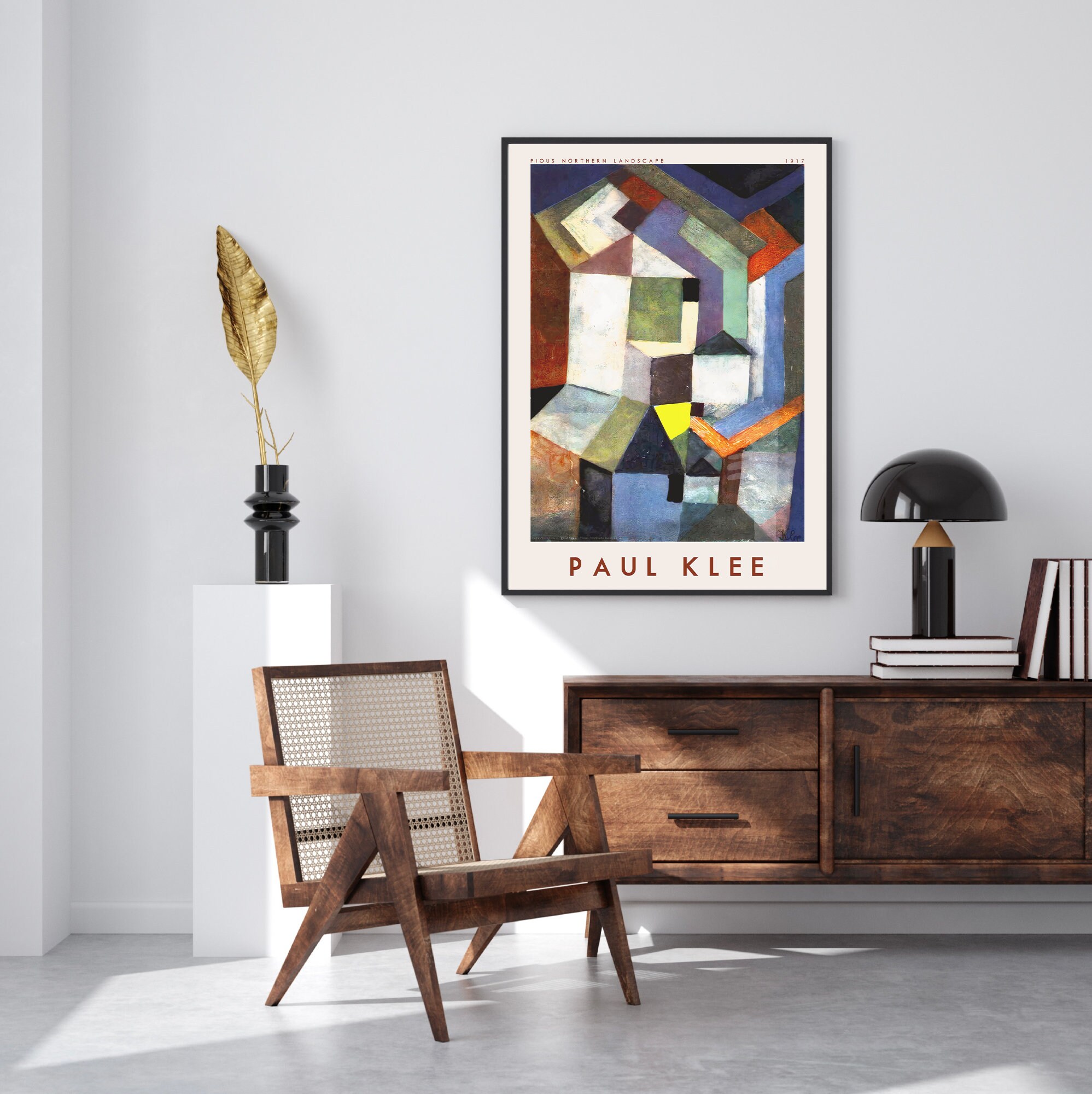 Paul Klee Poster, Abstract Art, Abstract Poster, Northern Landscape ...