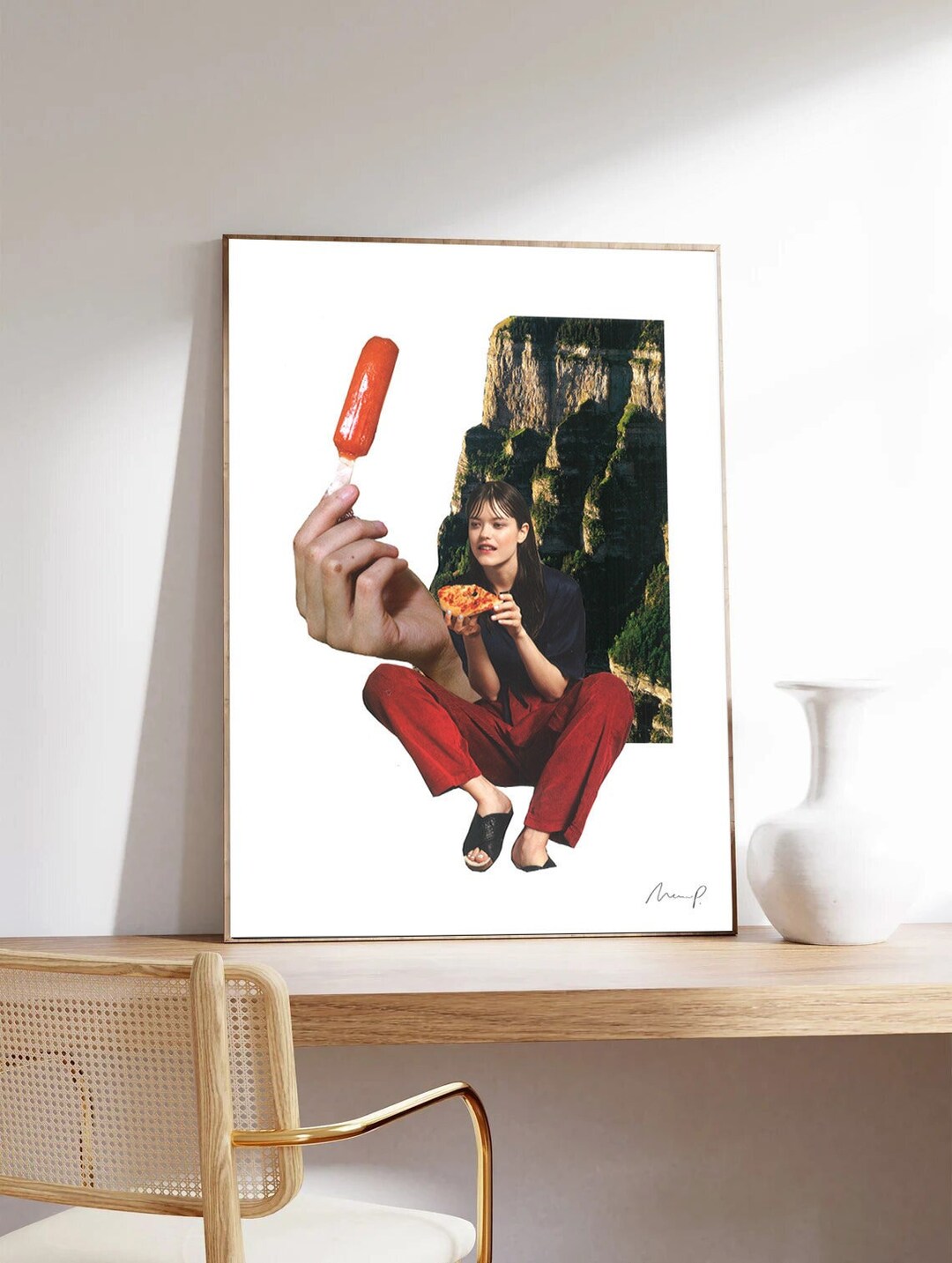 Photo Collage, Abstract Art, Art Poster, by Marc Palmade, Collage, Fine ...
