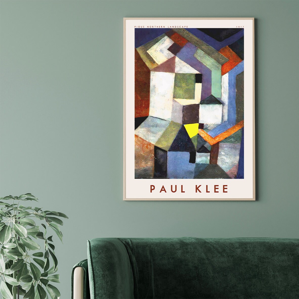 Paul Klee Poster Abstract Art Abstract Poster Northern - Etsy