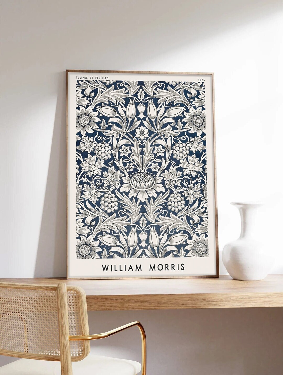 William Morris Poster, Art Nouveau, William Morris, Floral Motifs ...