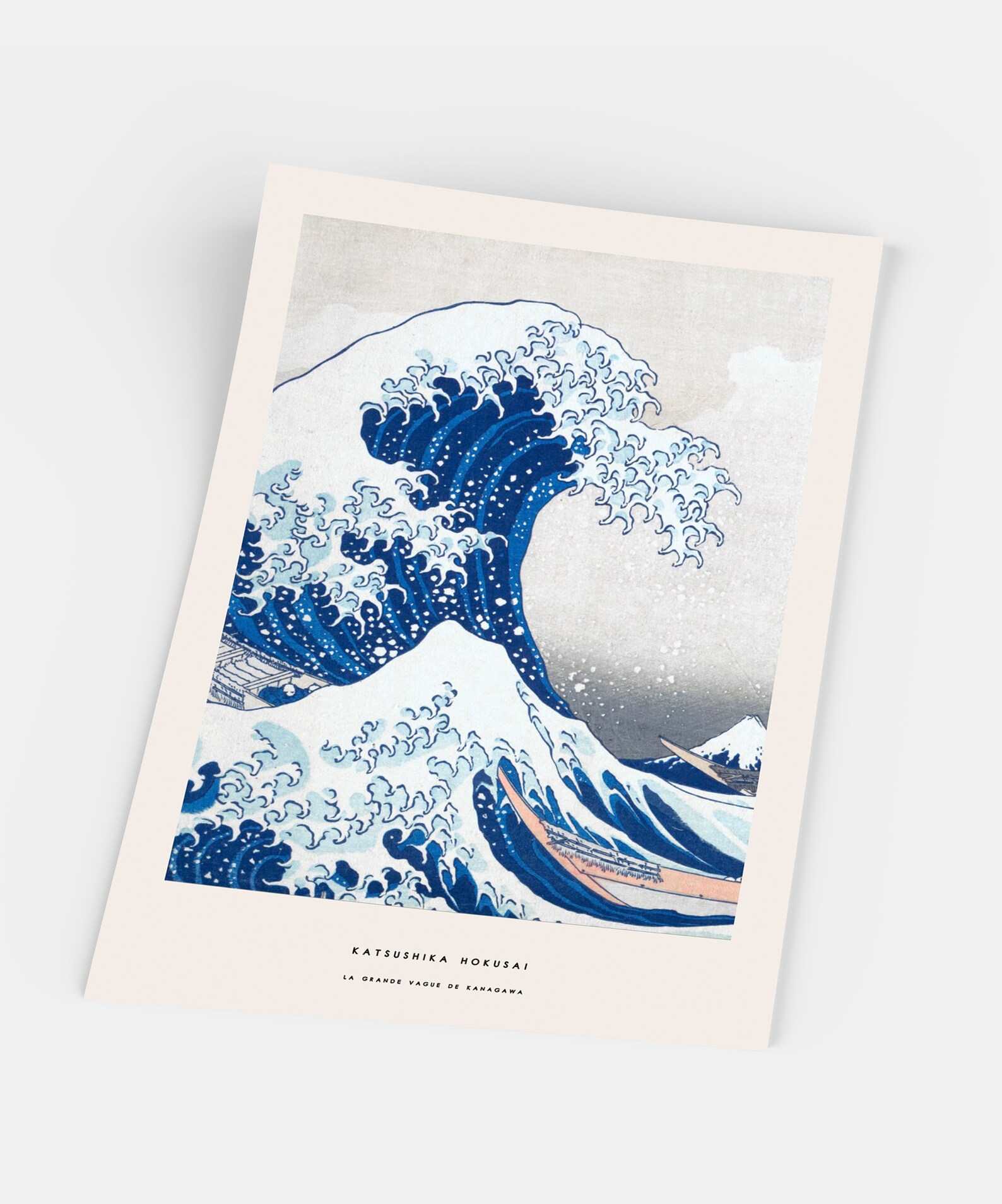 Japanese Print, the Great Wave of Kanagawa, Hokusai Poster, Exhibition ...
