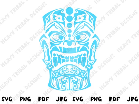 Hawaiian Tiki Svg Tiki SVG Tiki PNG Tiki Man Png Tiki Mask - Etsy