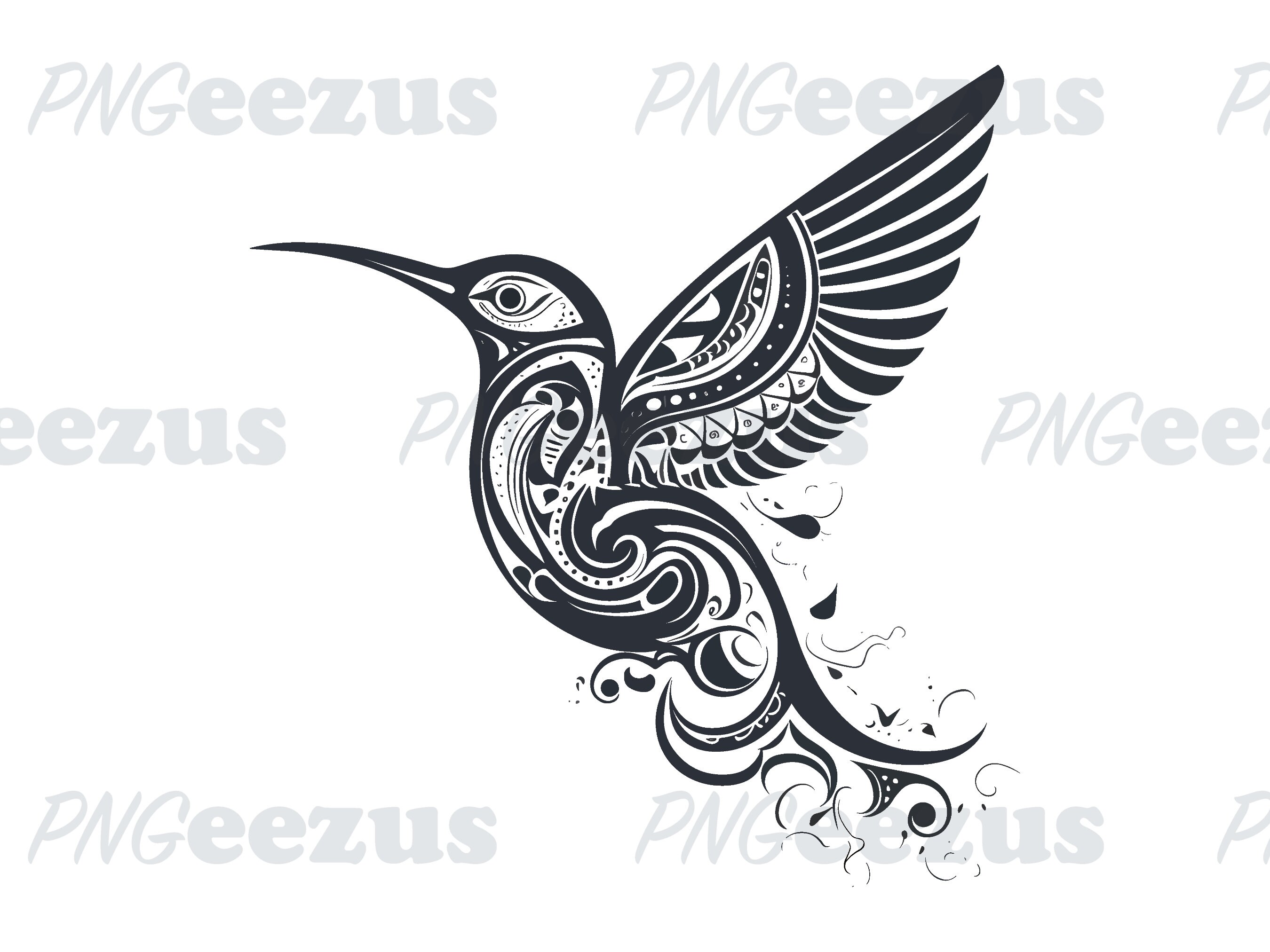 Paquete SVG de colibrí de 10, SVG de colibrí, archivo SVG de colibrí ...