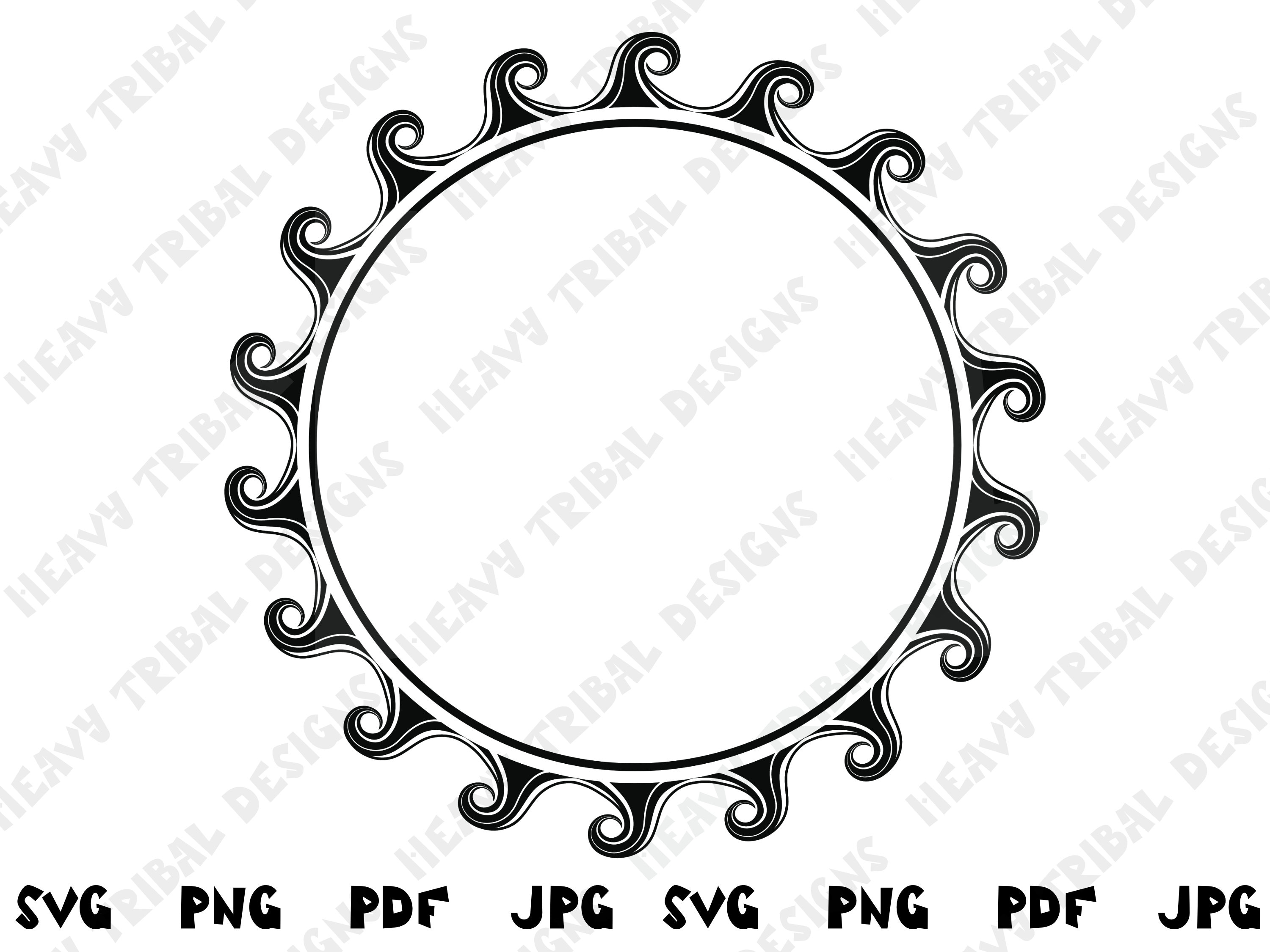 Tribal Circle Vector