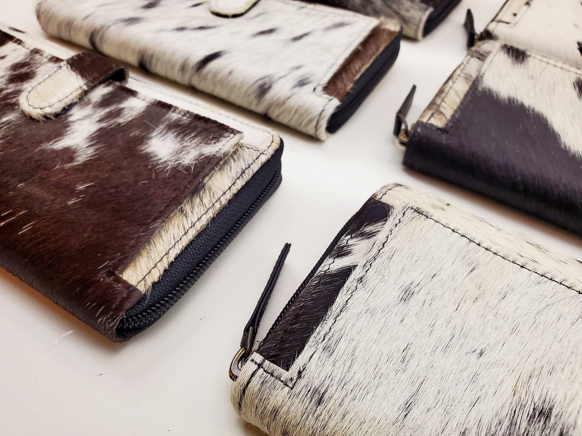 Myra Purse RFID Hairon Western Wallet Women With Zipper Closer,brown ...