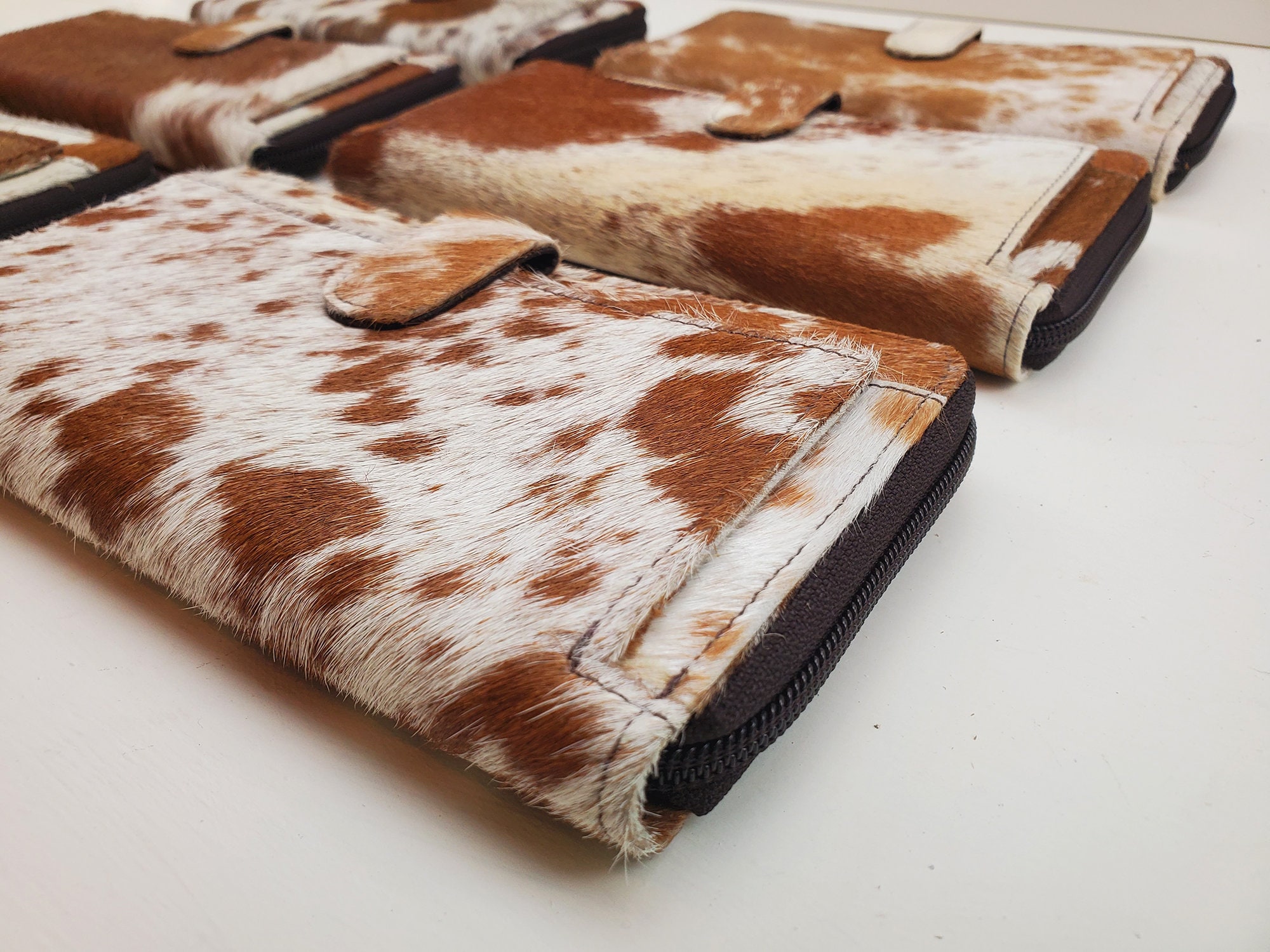 Myra Purse RFID Hairon Western Wallet Women With Zipper Closer,brown ...