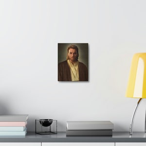 Obi-wan Kenobi Space Jesus Portrait Star Wars Gift Prequels Clone Wars ...