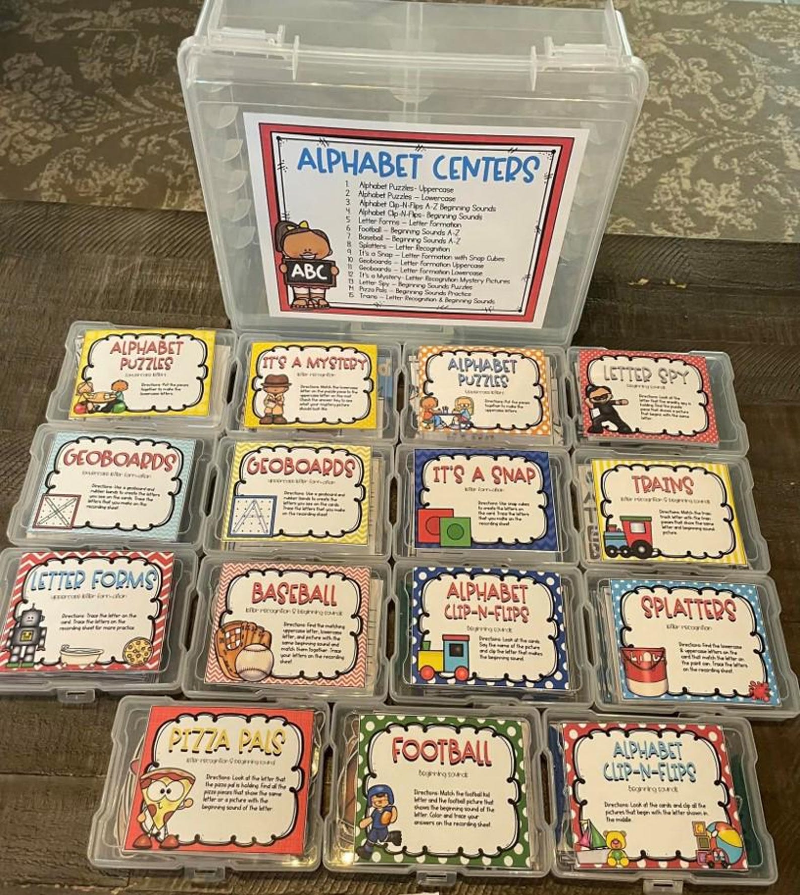 Kindergarten & Preschool Alphabet Activities and Educational Game ...