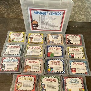 Kindergarten & Preschool Alphabet Activities and Educational Game ...