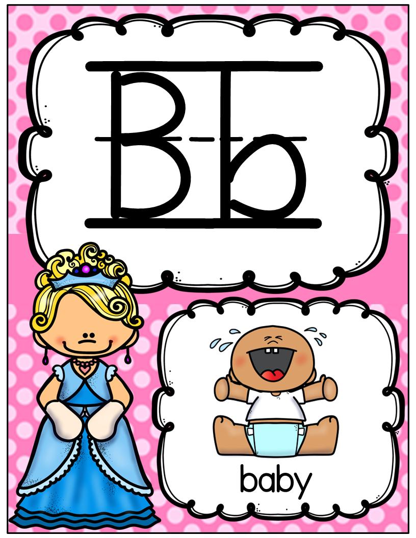 Fairy Tale Themed Alphabet Posters for Classroom Decor Homeschool ...