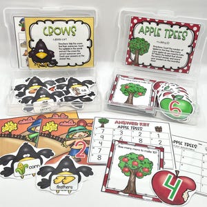 Digital File for 1st Grade September Fall Math & Literacy Centers ...