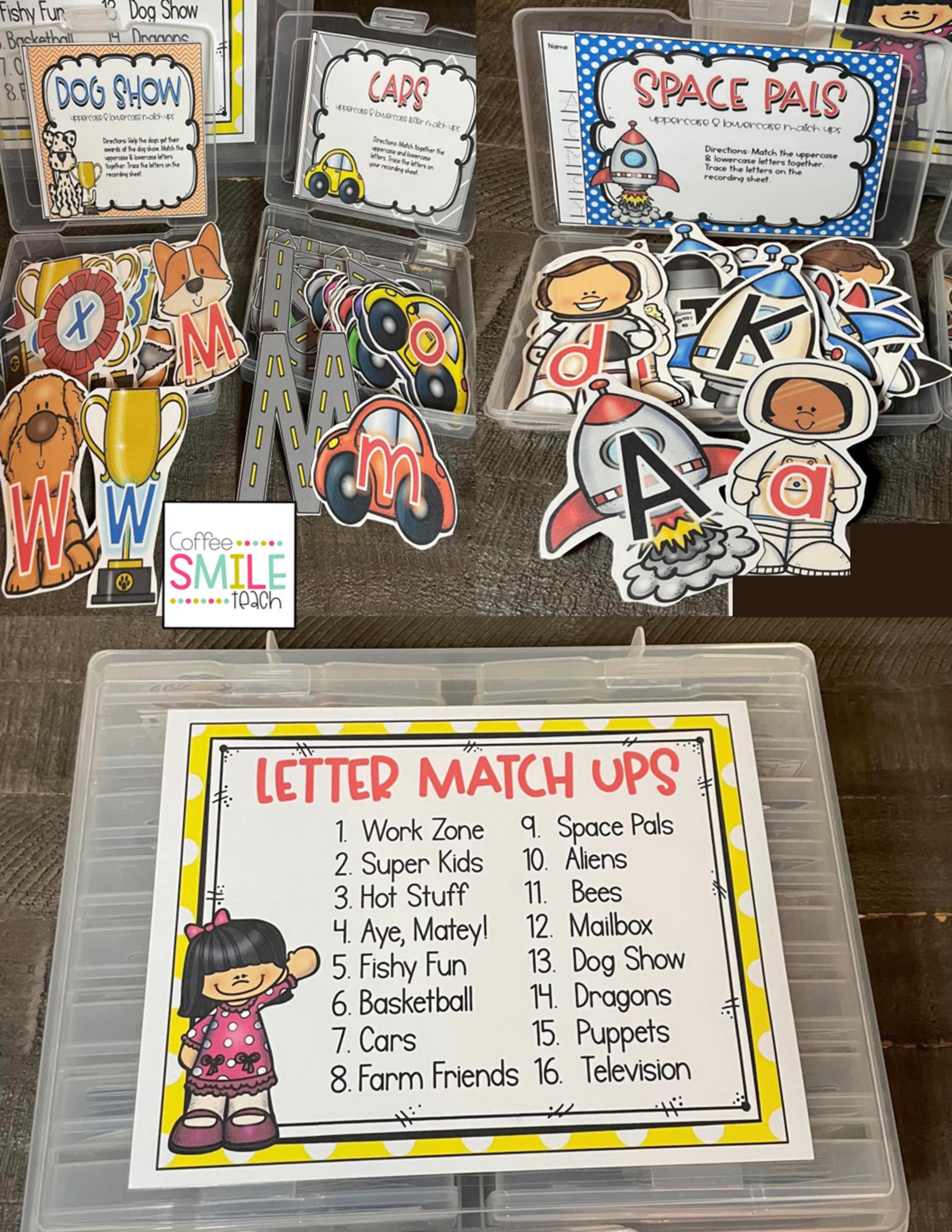 Alphabet Letter Recognition Task Boxes & Centers / Activities for Early ...