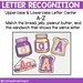 PB&J Alphabet Matching Game: Montessori Letter Recognition Center - Etsy