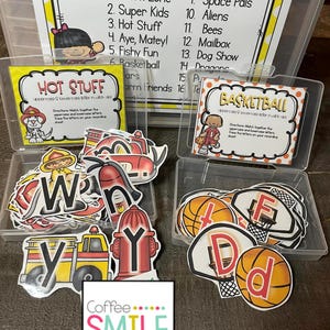 Alphabet Letter Recognition Task Boxes & Centers / Activities for Early ...
