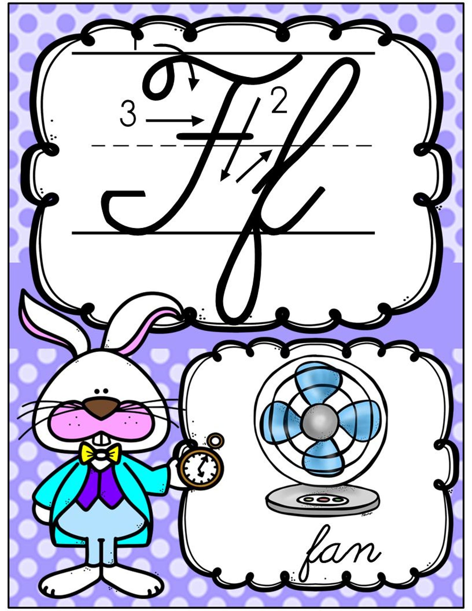 Fairy Tale Themed Alphabet Posters for Classroom Decor Homeschool ...
