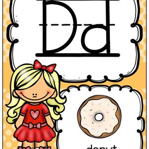 Fairy Tale Themed Alphabet Posters for Classroom Decor Homeschool ...