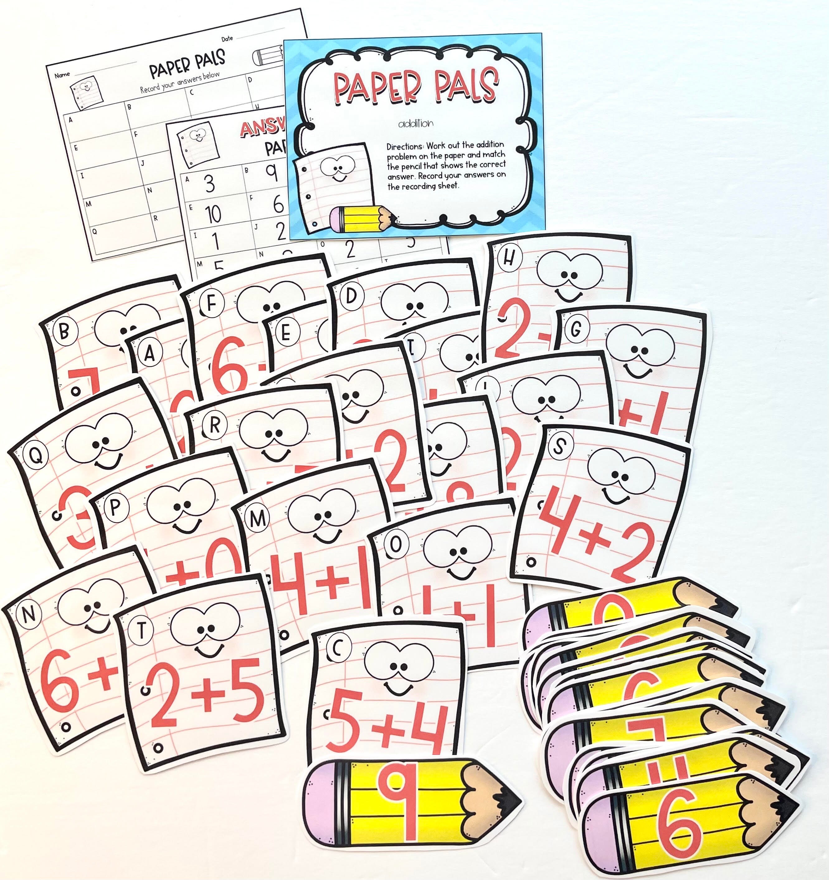 Back to School 1st Grade Math & Literacy Task Boxes Centers Classroom ...