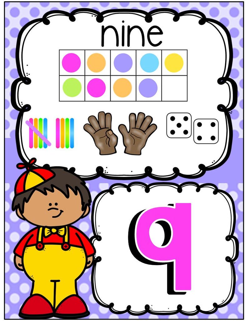 Fairy Tale Themed Number Posters 1-30 Classroom Resources and Decor ...