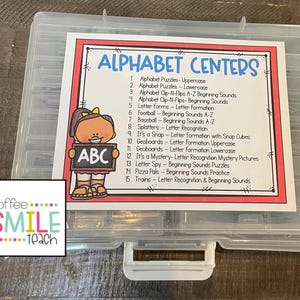 Kindergarten & Preschool Alphabet Activities and Educational Game ...