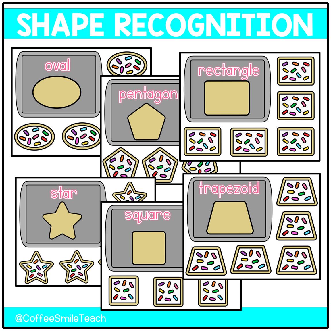 Cookie Shape Sorting Activity: Montessori Learning Center (digital ...