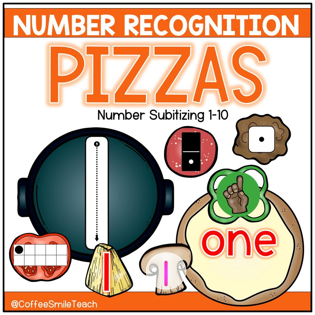 Kindergarten Math Center Number Recognition Center Subitizing Center ...