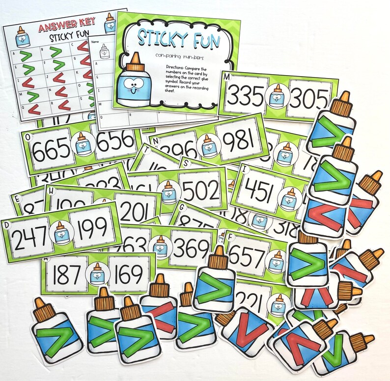 4th Grade Back to School Math & Literacy Task Boxes Centers Classroom ...