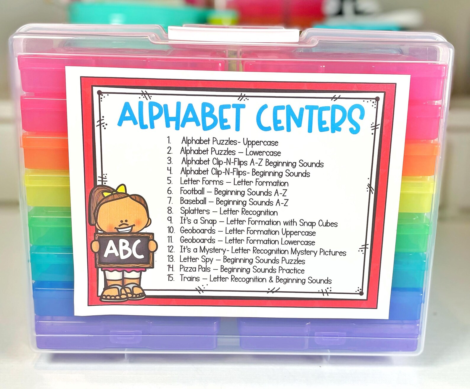 Kindergarten & Preschool Alphabet Activities and Educational Game ...