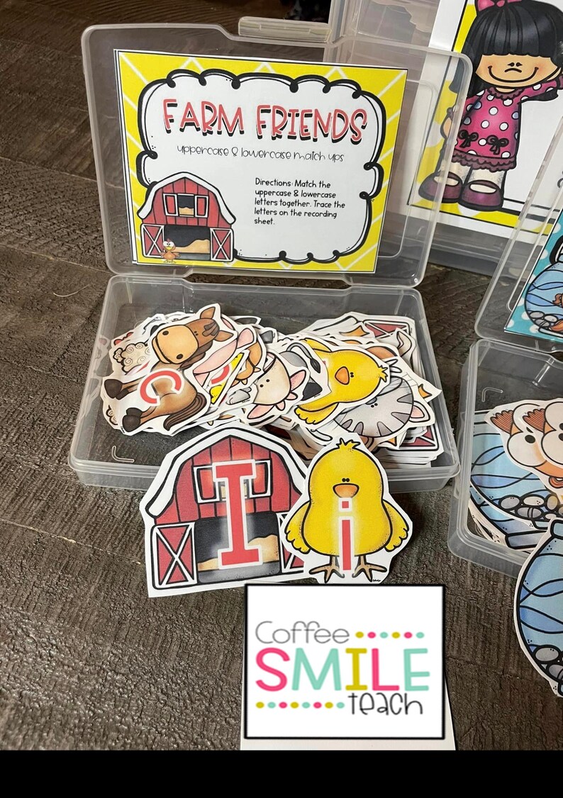 Alphabet Letter Recognition Task Boxes & Centers / Activities for Early ...