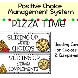 Whole Class Behavior Incentive Chart Pizza Behavior System Class Reward ...