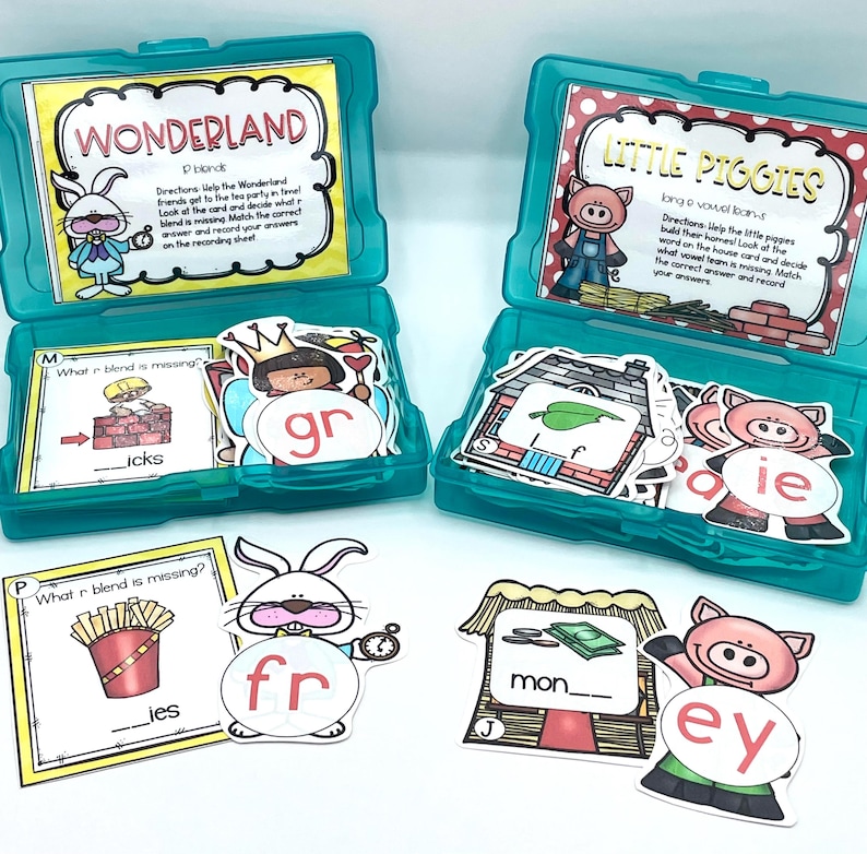 Fairy Tale-themed 2nd Grade Task Box Centers Learning Activities ...