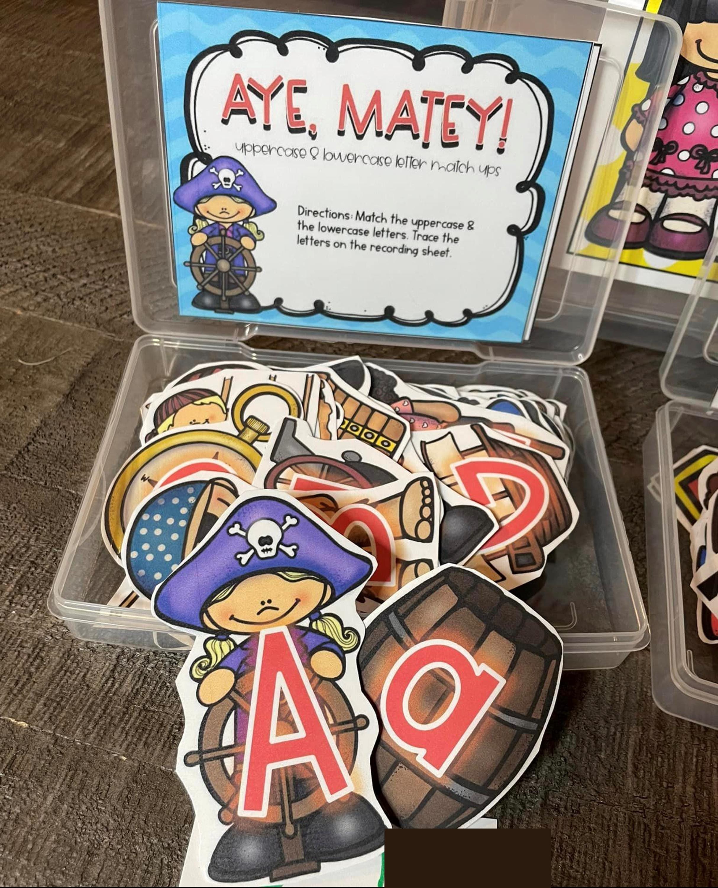 Alphabet Letter Recognition Task Boxes & Centers / Activities for Early ...