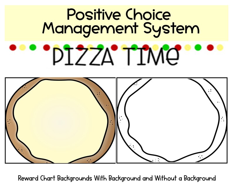 Whole Class Behavior Incentive Chart Pizza Behavior System Class Reward ...