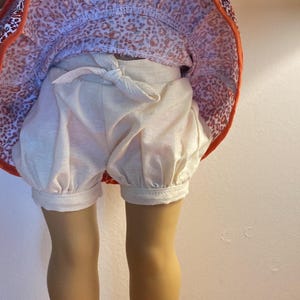 Bloomer Pattern for 18" Dolls, Inspired Feed Sack Bloomers, 1930's ...